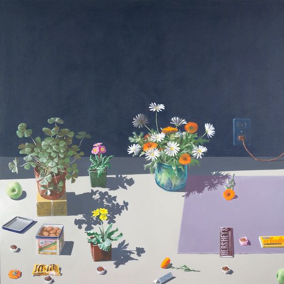 Bonhams : Paul Wonner (American, b.1920) Dutch Still Life with Cookies ...