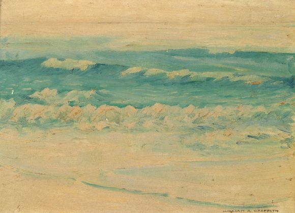 Bonhams : William Alexander Griffith (American, 1866-1940) Waves ...