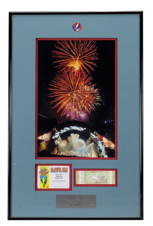 Bonhams : A ticket from the last Grateful Dead concert with Jerry ...