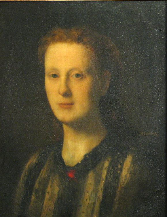 Bonhams : Jean Jacques Henner (French, 1829-1905) A portrait of a woman ...