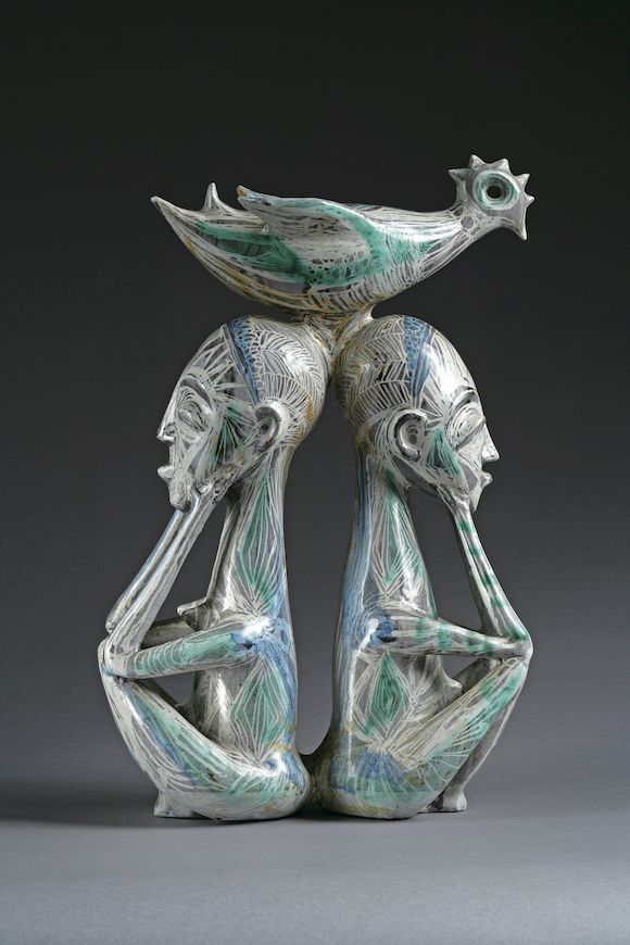 Bonhams : Nicholas Vergette (British, 1923-1974) a sculptural Group ...