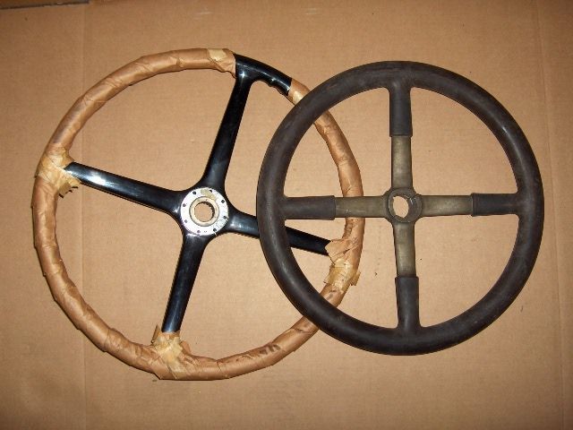 Bonhams Cars : Two steering wheels,