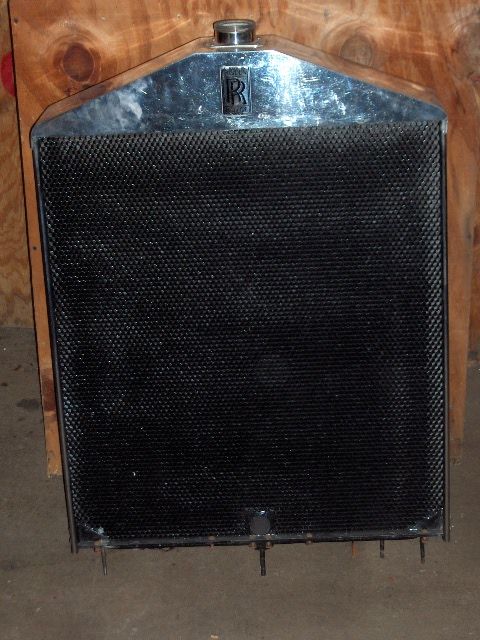 Bonhams Cars : A Rolls-Royce Phantom II radiator,