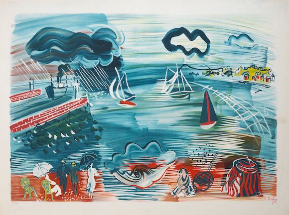 Bonhams : Raoul Dufy; Le Havre;
