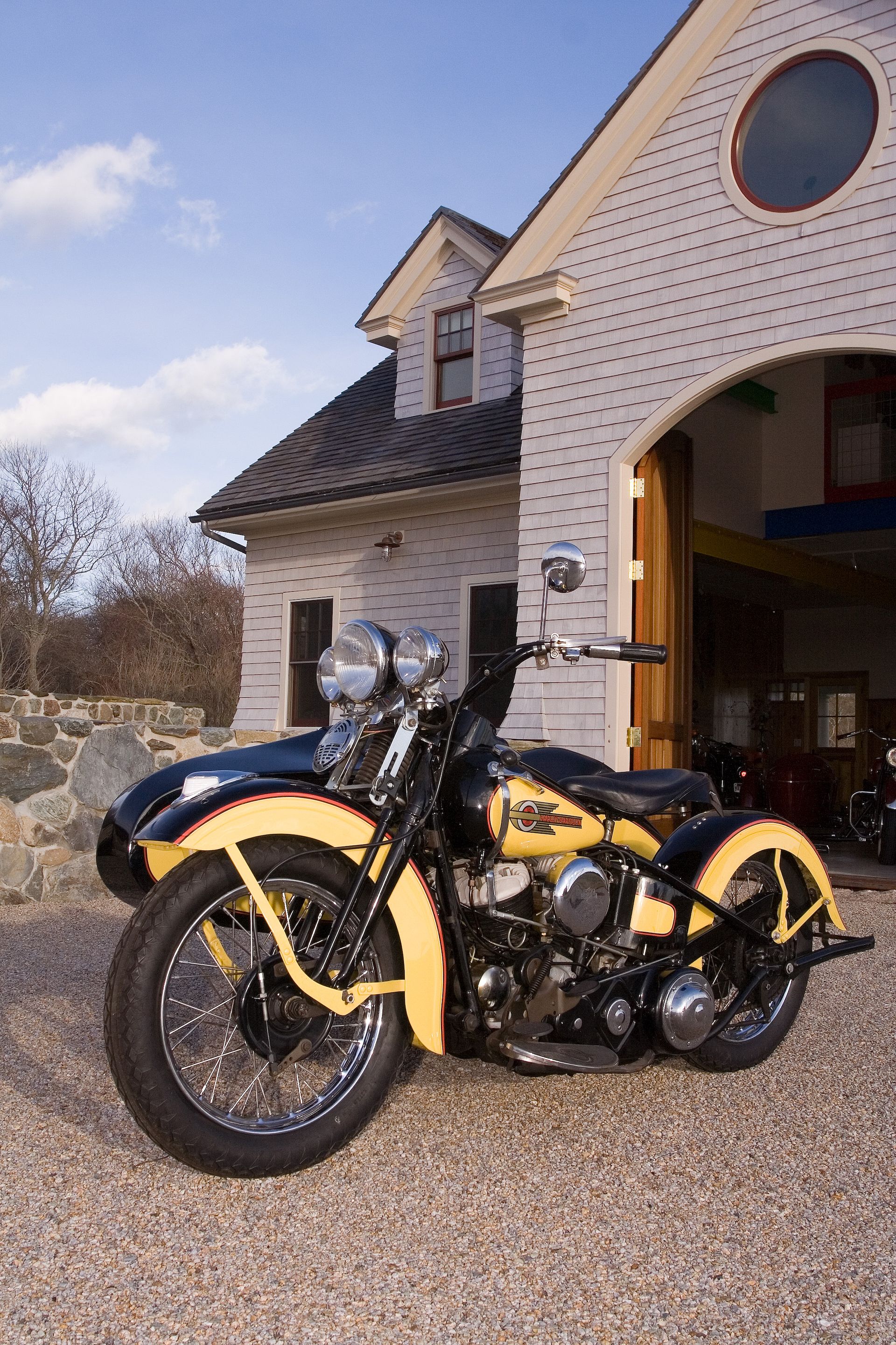 Bonhams Cars : 1937 Harley-Davidson 74ci UL Motorcycle with Sidecar ...