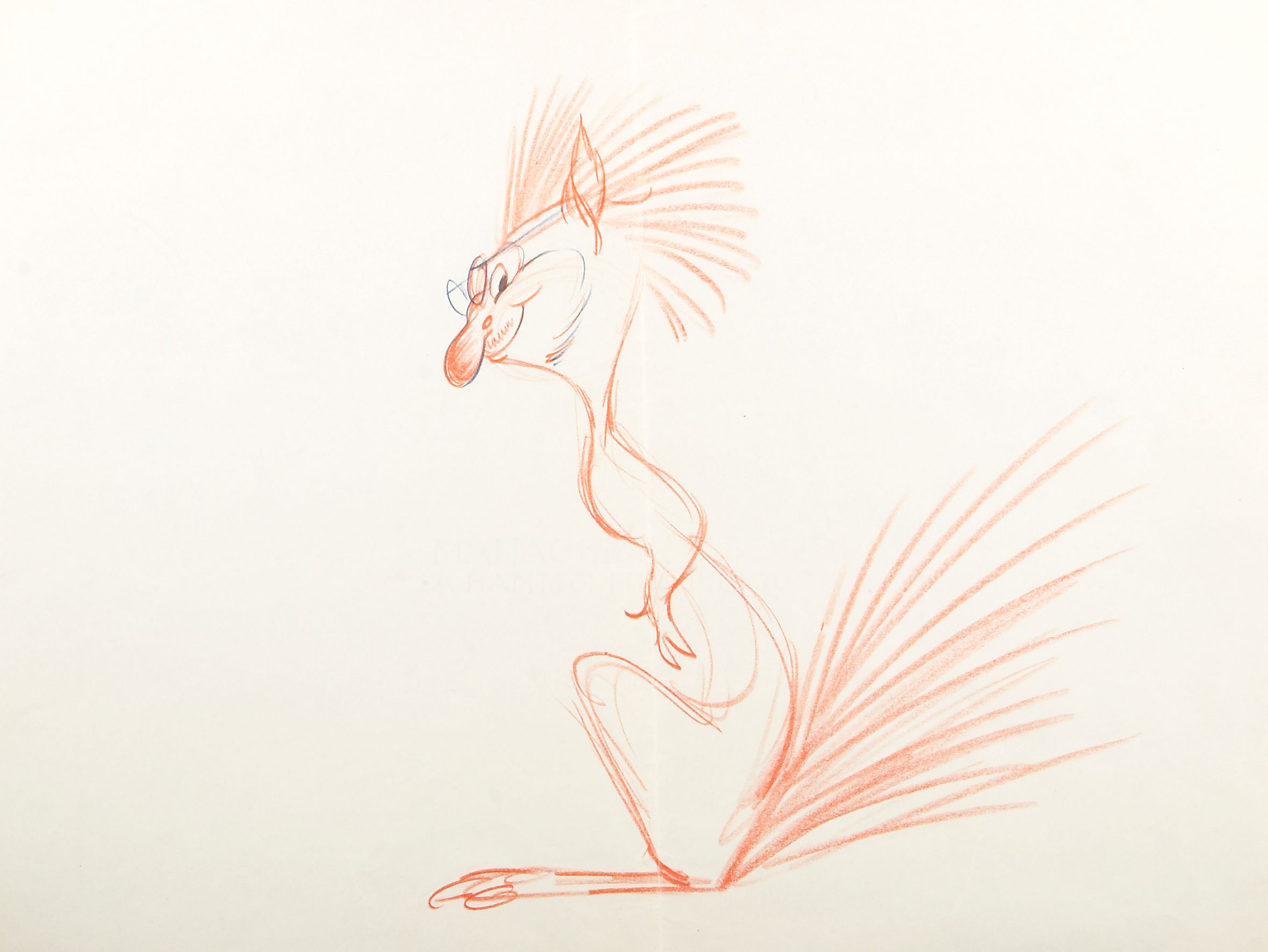 Walt Disney Studio Artist - Original Artwork to a Caricature Drawing of ...