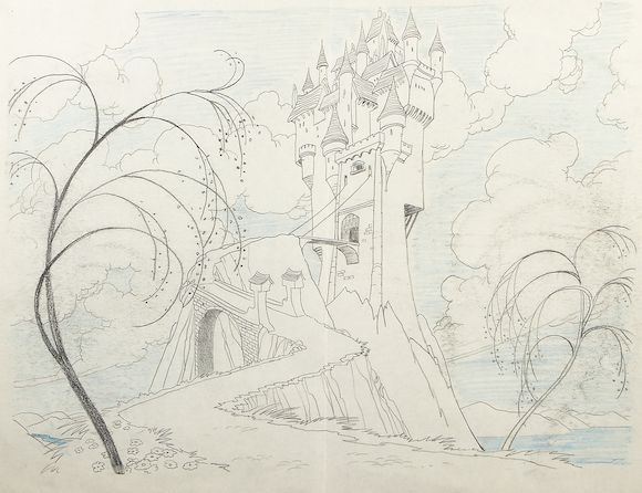 Bonhams : Carl Barks - Original Artwork for Drawing Submitted in 1935 to Walt Disney