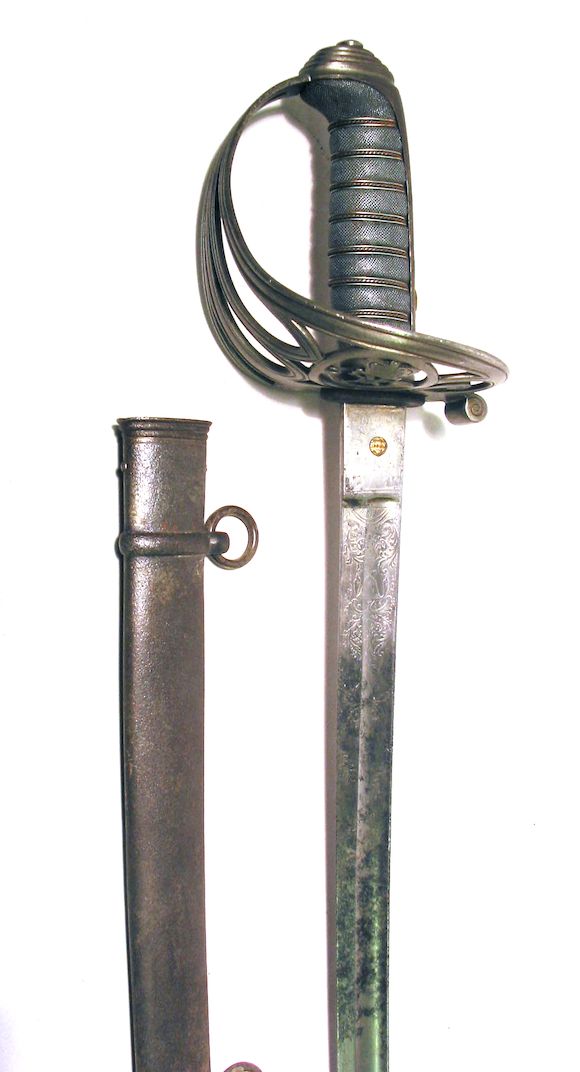 Bonhams : A British Pattern 1829 Rifle Volunteers officer's sword