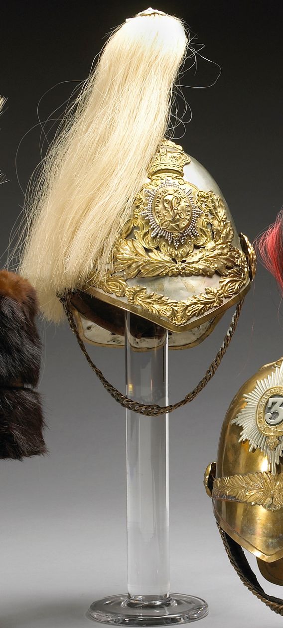 Bonhams : A British Albert pattern helmet for the North Somerset Yeomanry