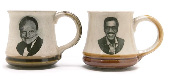 Bonhams : Two 'guest host' coffee mugs for Sammy Davis, Jr. and Don ...