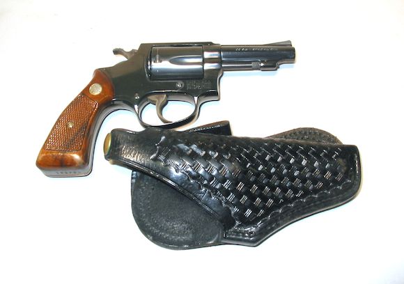 Bonhams : A Smith & Wesson Model 36 double action revolver