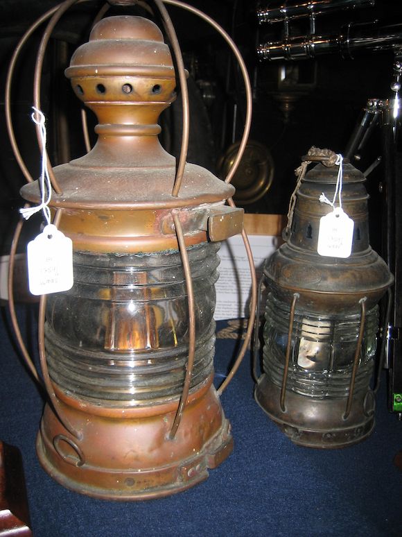 Bonhams : A collection of ship's lamps 6