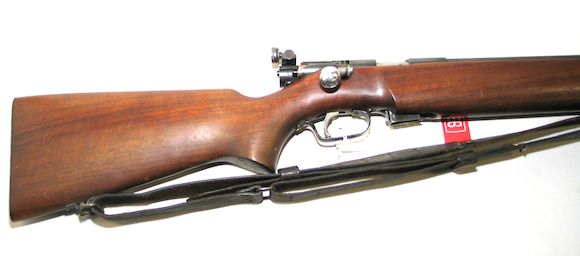 Bonhams : A Mossberg .22 caliber target rifle