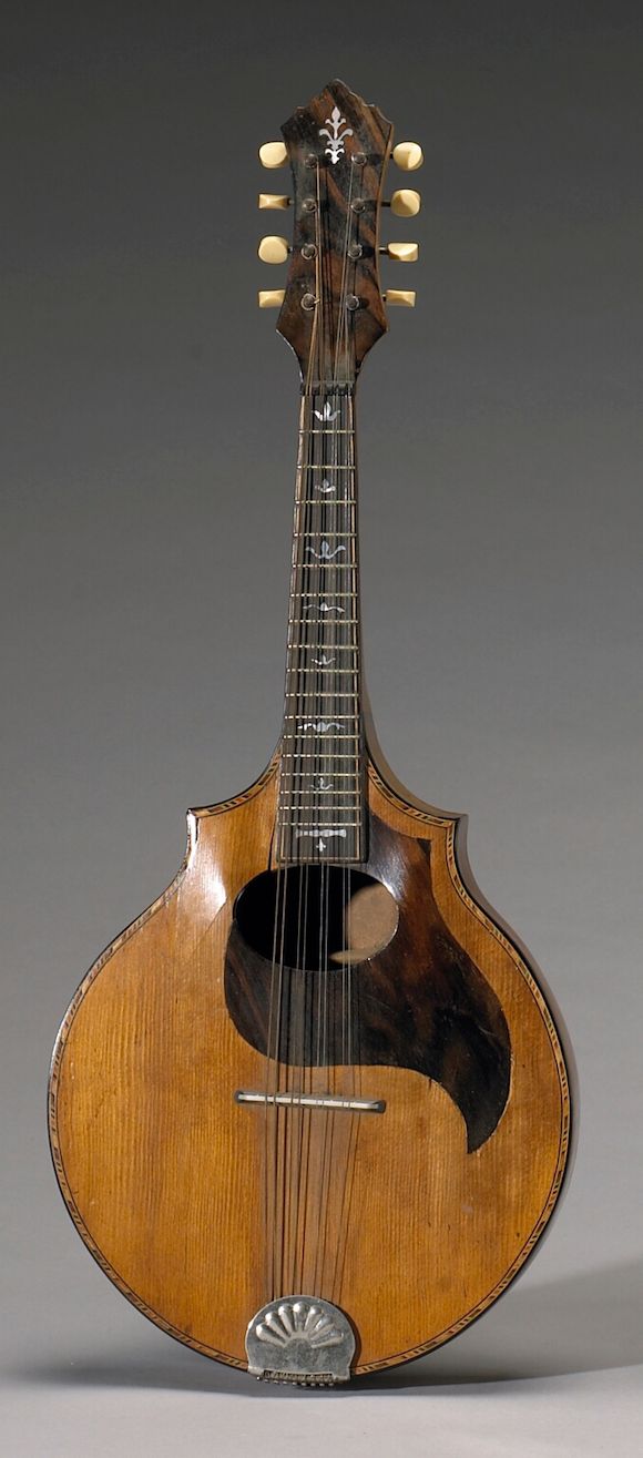 Bonhams : A Ram Rod Shurtliff mandolin, circa 1920s