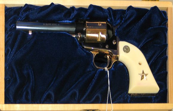 Bonhams : A cased Colt Alamo Commemorative single action Army revolver
