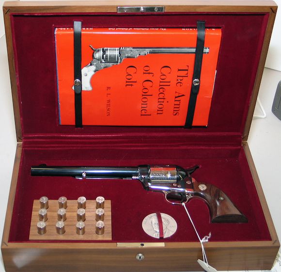 Bonhams : A cased Colt Colonel Sam Colt Sesquicentennial Model single ...