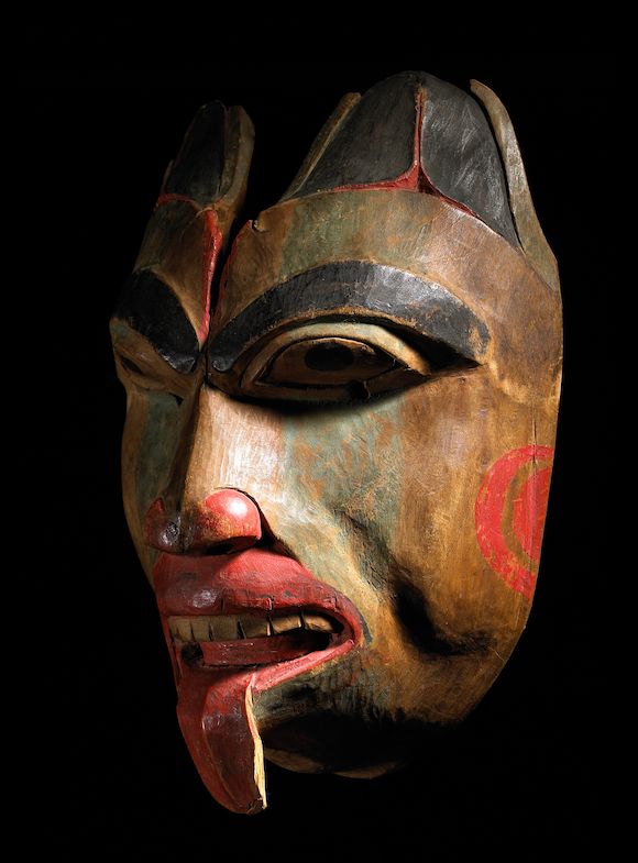 Bonhams : A Tlingit mask