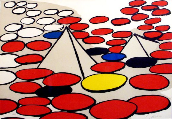 Bonhams : Alexander Calder; Pyramids and Circles;