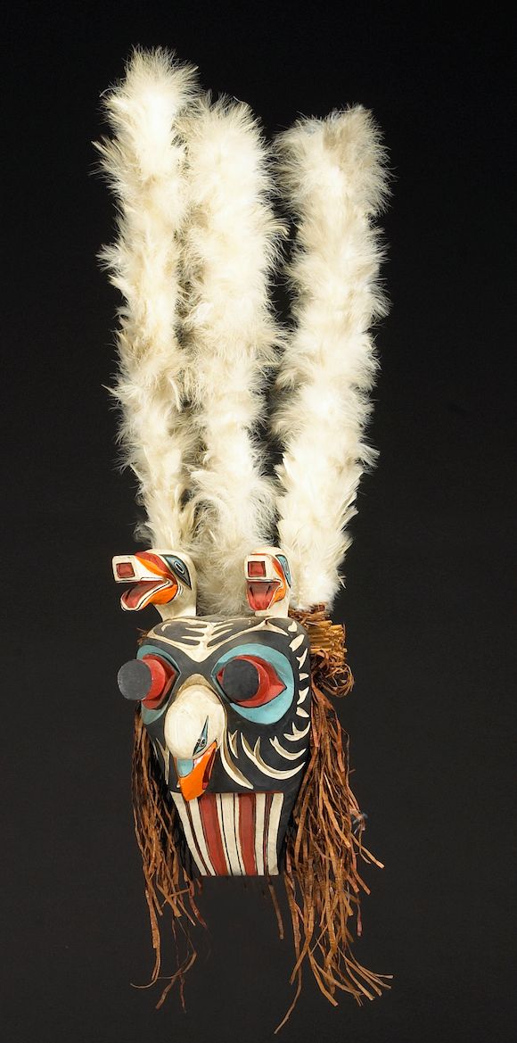 Bonhams : A Salish mask
