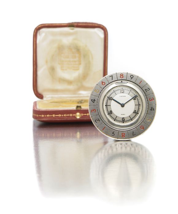 Bonhams : Cartier, France. An unusual nickel cased roulette-wheel ...