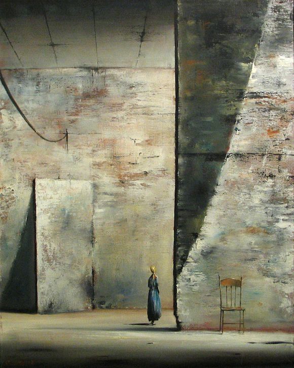 Bonhams : Robert Watson (American, 1923-2004) Interior, 1954 30 x 24in