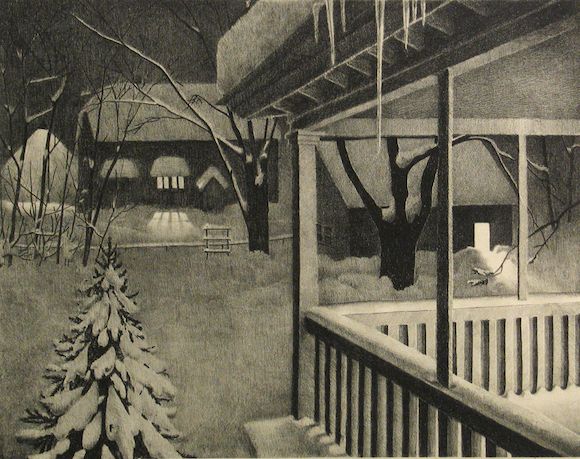 Bonhams : Kyra Markham Winter Twilight;