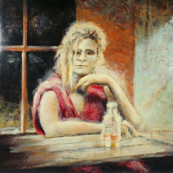 Bonhams : Scott Grieger (American, b.1946) Untitled (Sitting Woman ...