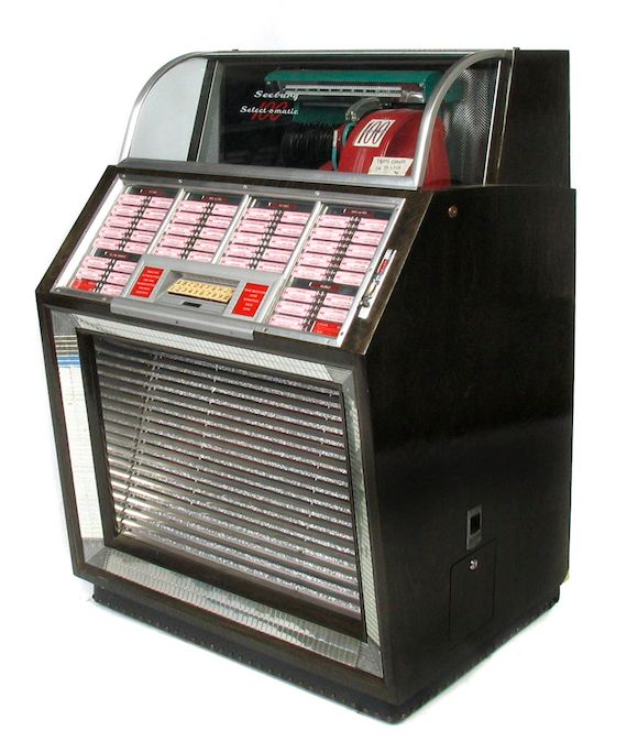 Bonhams : A Seeburg 'Select-O-Matic 100 juke box