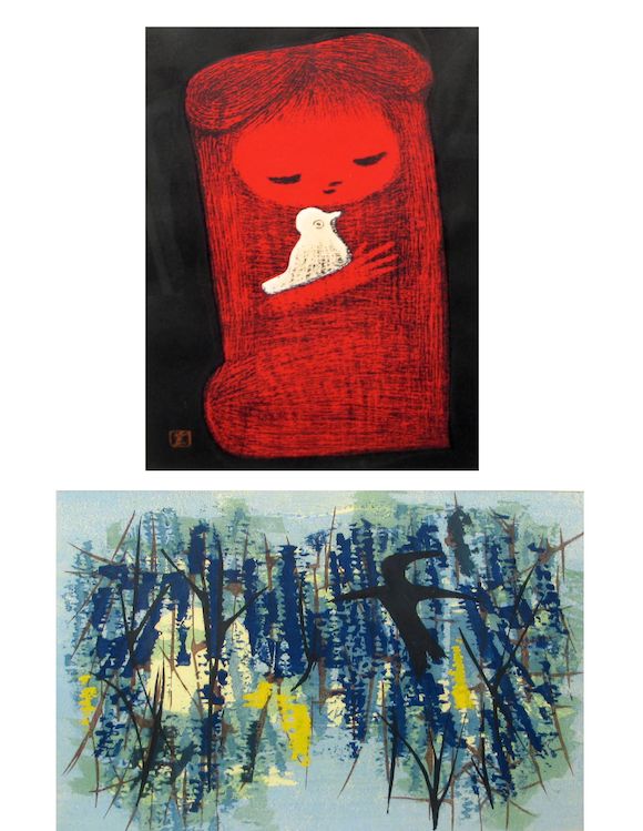 Bonhams : Tamami Shima Flying Towards the Forest