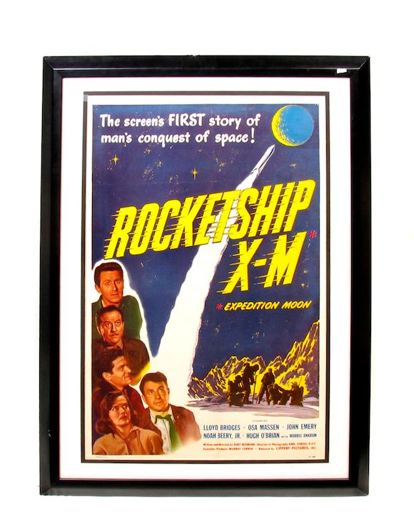 Bonhams : A film poster from "Rocketship X-M"