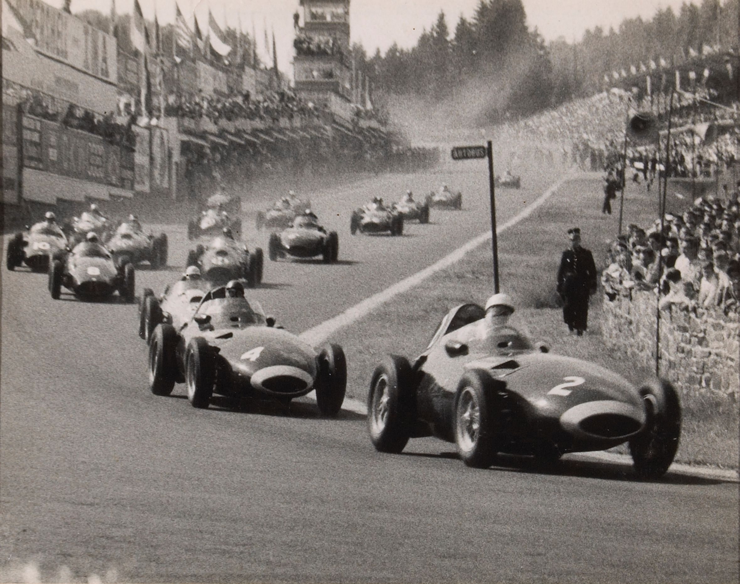 Bonhams Cars : A period photograph '1958 Belgian Grand Prix' by ...
