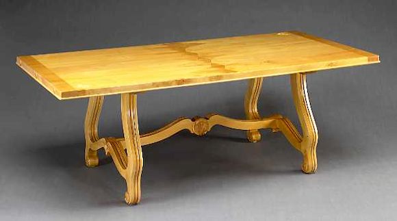 Bonhams : A rare Australian Huon pine refectory table