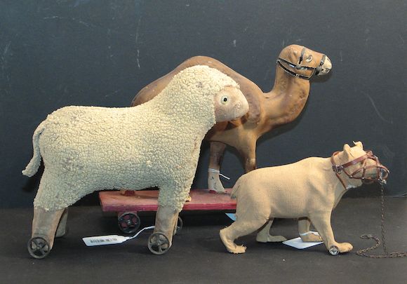 Bonhams : Grouping of Wheeled Animals
