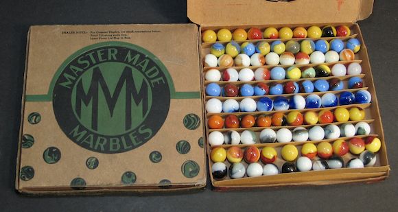 Bonhams : Master Marble stock boxes & Marbles