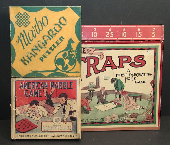 Bonhams : Large Staged Grouping of Roulette & Marble Games