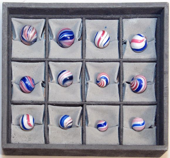 Bonhams : Handmade Patriot marbles