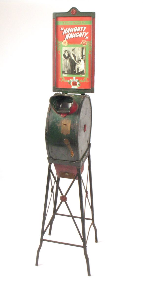 Bonhams : An International Mutoscope Reel Company paint decorated metal ...