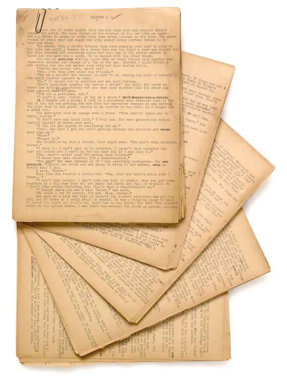 Bonhams : SPILLANE, FRANK MORRISON “MICKEY.”