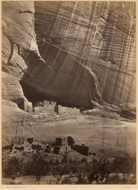 Bonhams : Timothy H. O'Sullivan (American, 1840-1882); Ancient Ruins in ...