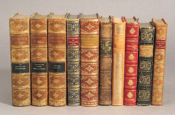 Bonhams : LEATHERBOUND BOOKS.