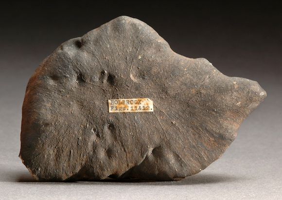 Bonhams : Holbrook — The Oriented Meteorite Depicted in Foote’s 1912 ...
