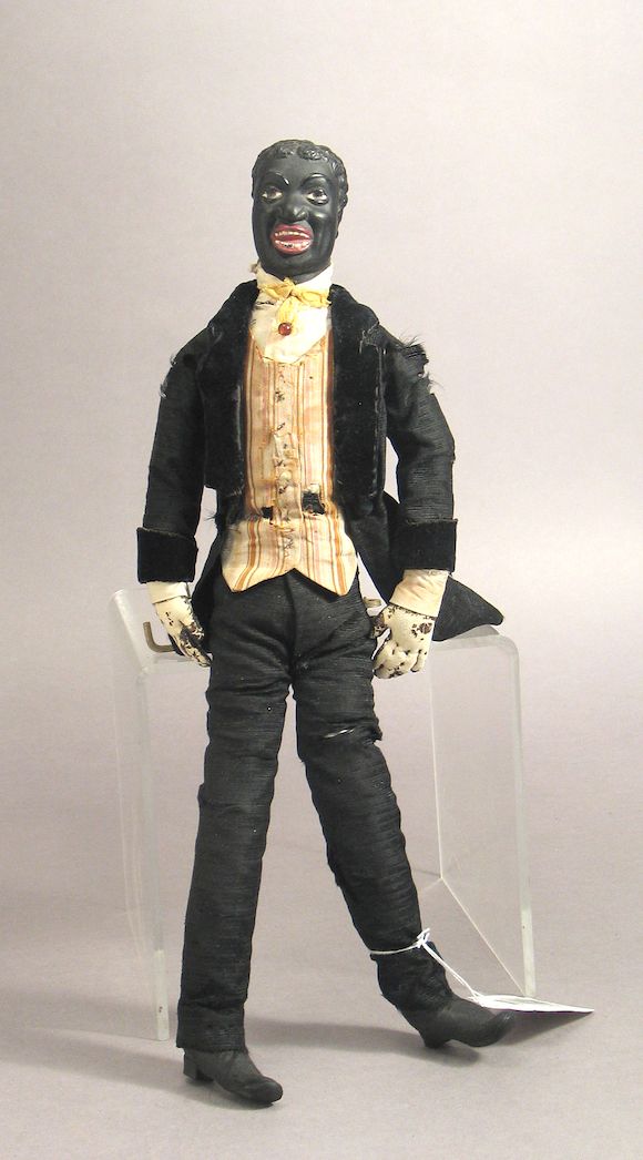 Bonhams : Cloth/Compositive Minstrel Doll