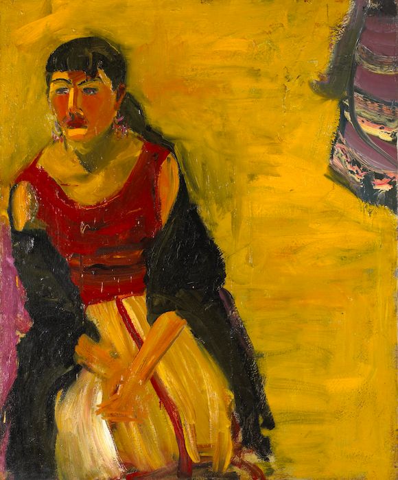 Bonhams : Julius Wasserstein (American, 1924-1985) Portrait of Joan ...