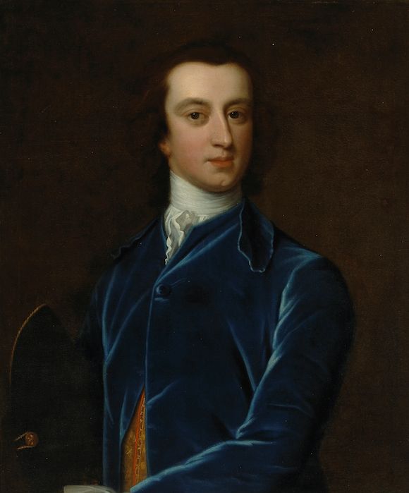Bonhams : Circle of Joseph Highmore (British, 1692-1780) A portrait of ...