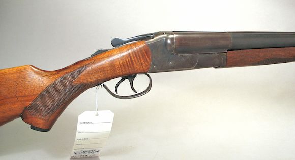 Bonhams : A 20 gauge N.R. Davis & Sons Premier boxlock shotgun