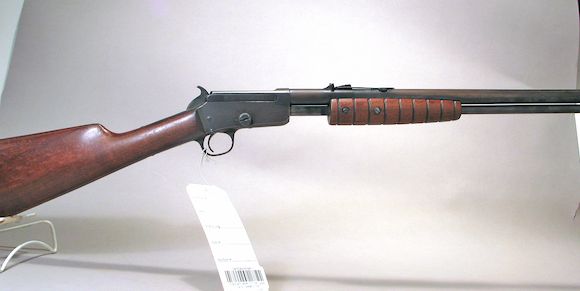 Bonhams : A Marlin Model 27 slide action rifle