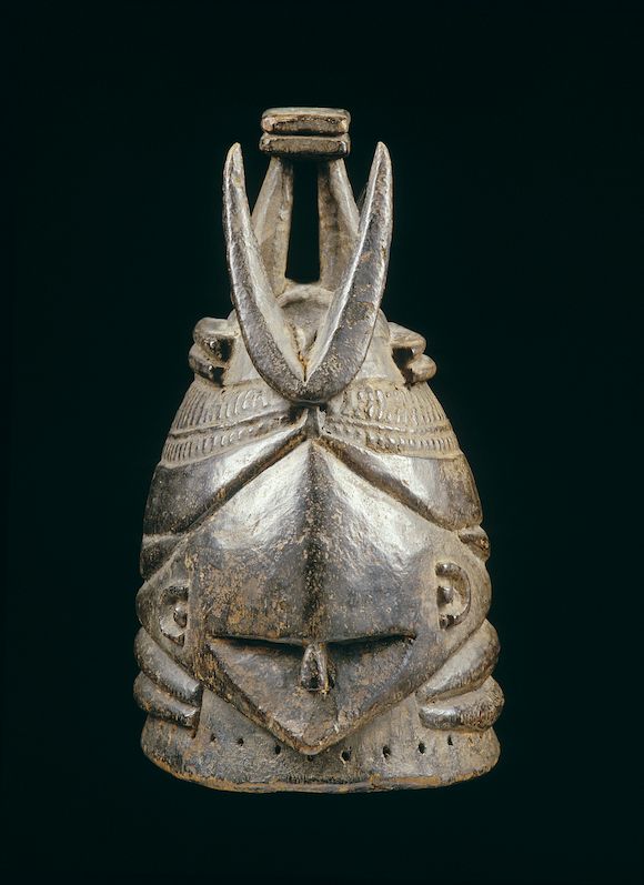 Bonhams : A Vai or Gola helmet mask