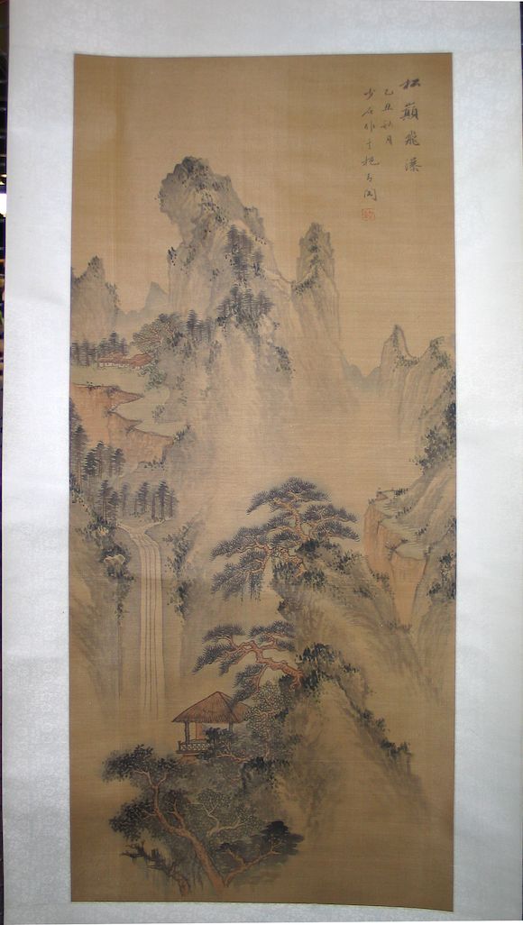 Bonhams : A group of ten hanging scrolls Various unknown artists
