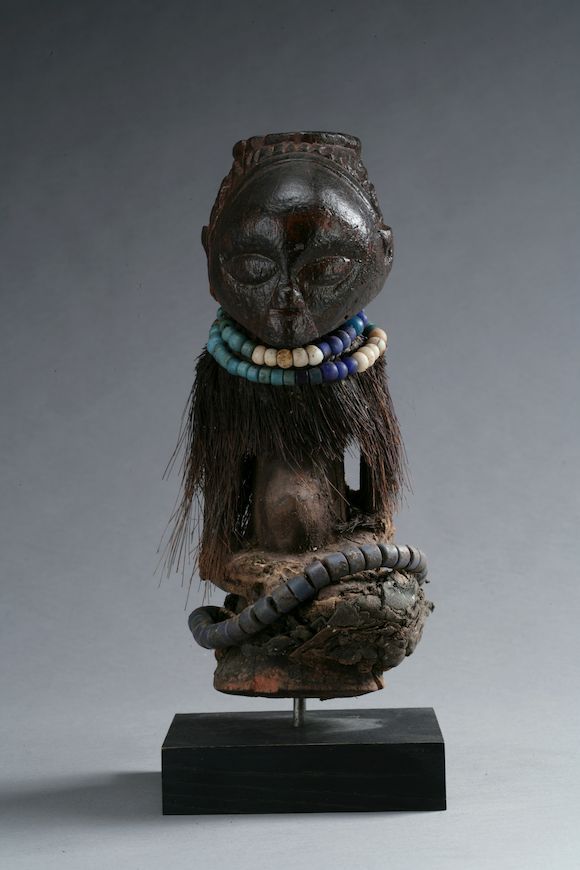 Bonhams : A Luba power figure height 10 3/4in