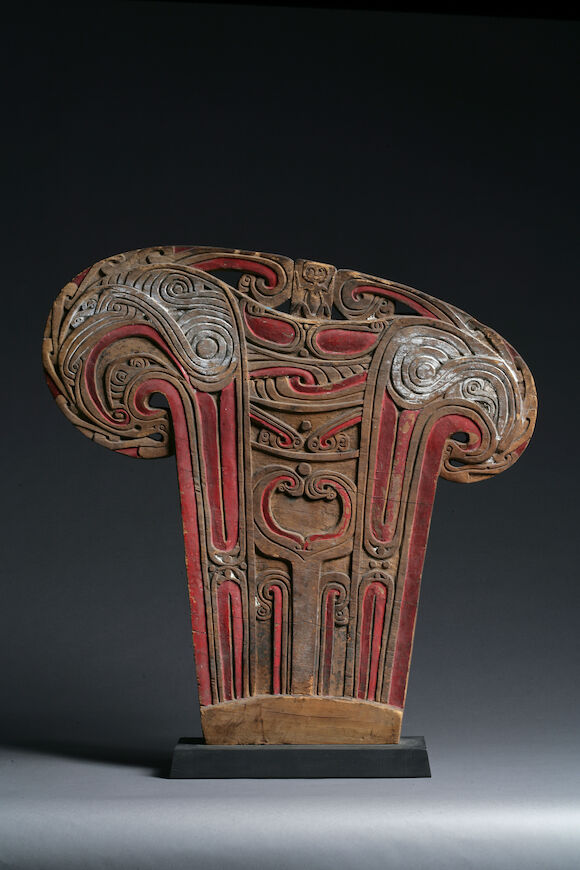 Bonhams A Massim Canoe Splash Board